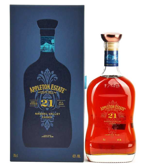 Appleton Estate 21 Year Old Rum .750ml – Malibu Liquor & Wine