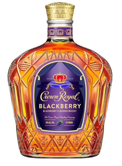 Crown Royal Limited Edition Blackberry Flavored Whisky Canada 750ml ...