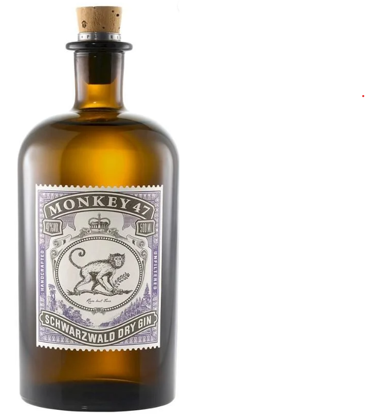 Black Forest Distillers Monkey 47 Schwarzwald Dry Gin Germany 375ml ...