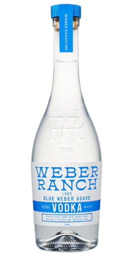 Weber Ranch 'Blue Weber Agave' Vodka Texas, USA 750ml – Malibu Liquor ...