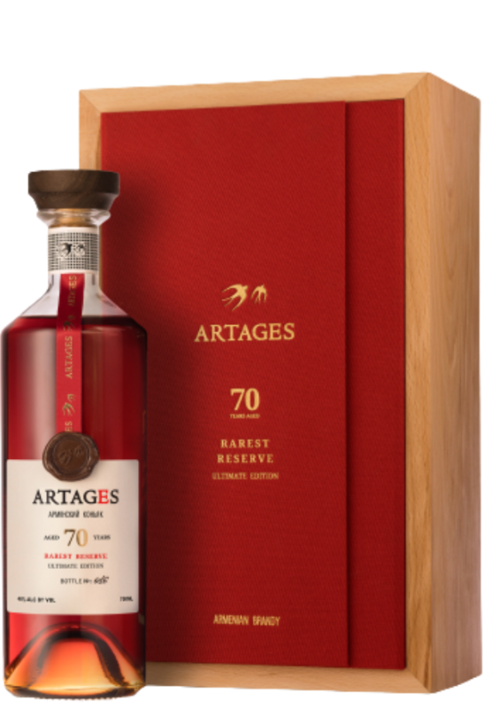 Artages Armenian Brandy 70 Year Old .700ml – Malibu Liquor & Wine