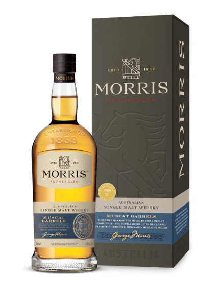 Morris Rutherglen Muscat Barrels Single Malt Australian Whisky .700ml ...